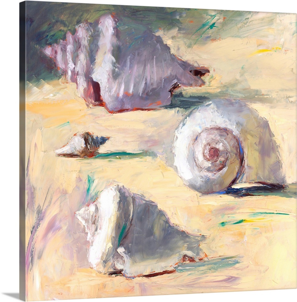 Shells I Wall Art, Canvas Prints, Framed Prints, Wall Peels | Great Big ...