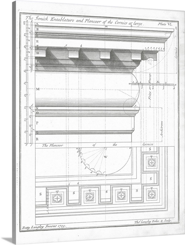 The Turnick Entablature | Great Big Canvas
