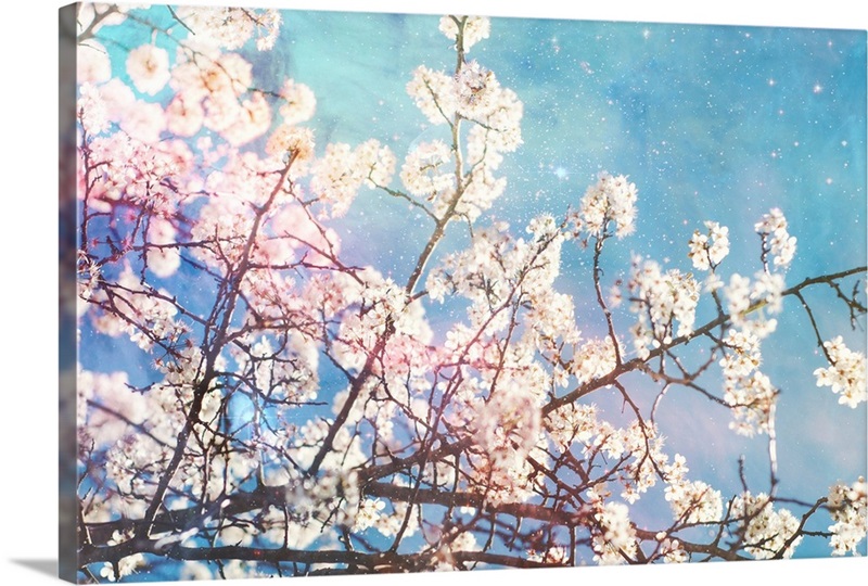 White Tree and Stars | Great Big Canvas