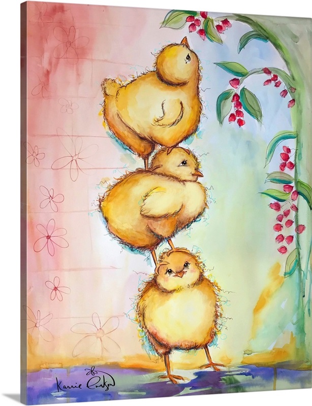 3 Chicks | Great Big Canvas