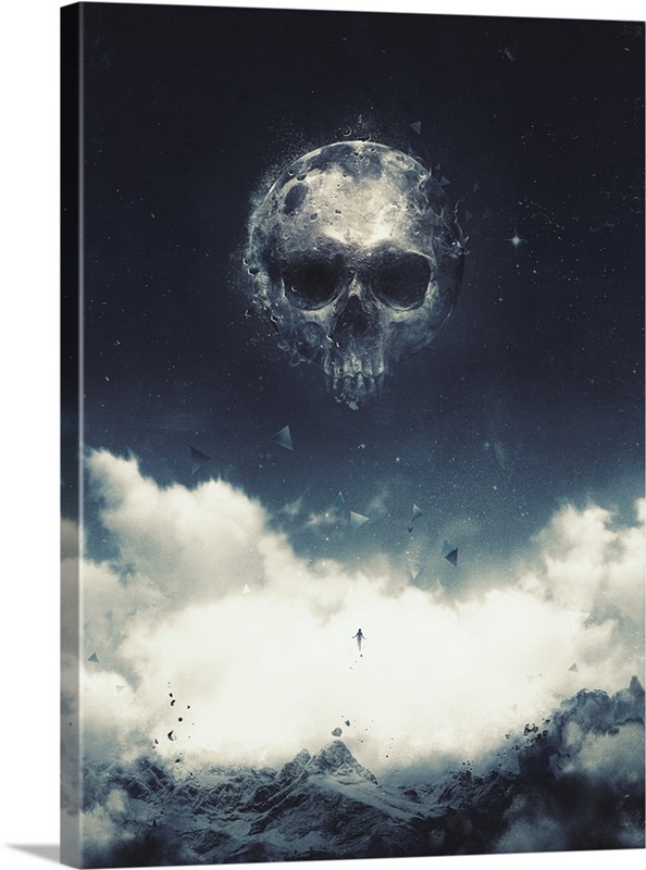 Dark Moon Rising | Great Big Canvas