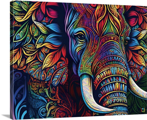 Elephant Mandala | Great Big Canvas
