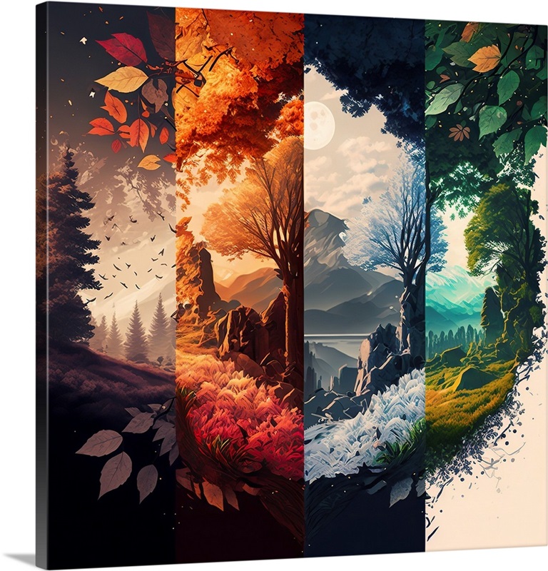 Four Seasons | Great Big Canvas