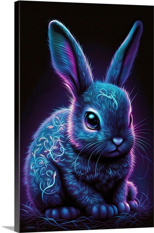 Frost Bunny II Wall Art, Canvas Prints, Framed Prints, Wall Peels ...