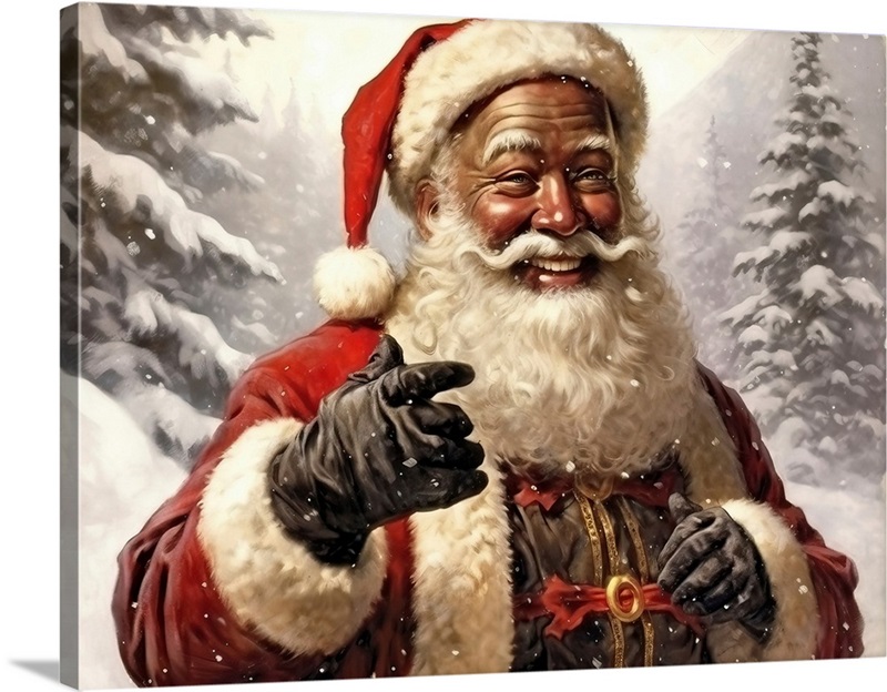 Jolly Santa 8 | Great Big Canvas