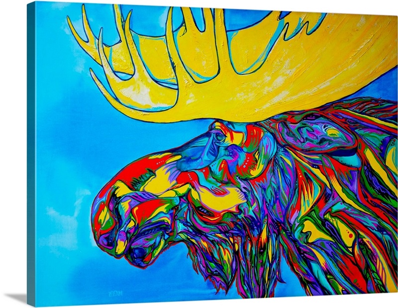 Mega Moose | Great Big Canvas