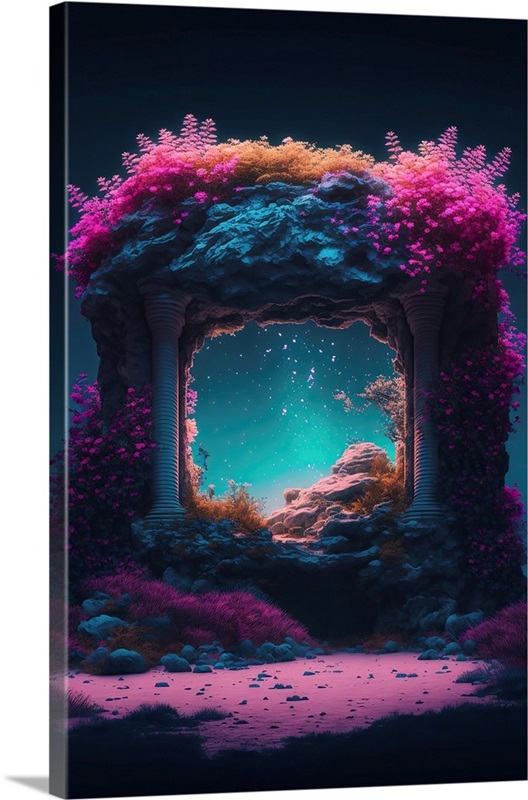 Onyx Abyss Series IIF | Great Big Canvas