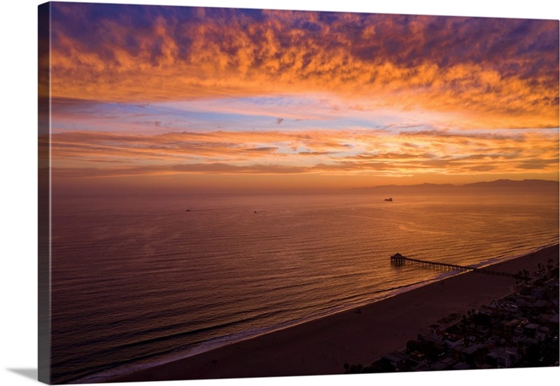 Orange Sunset | Great Big Canvas