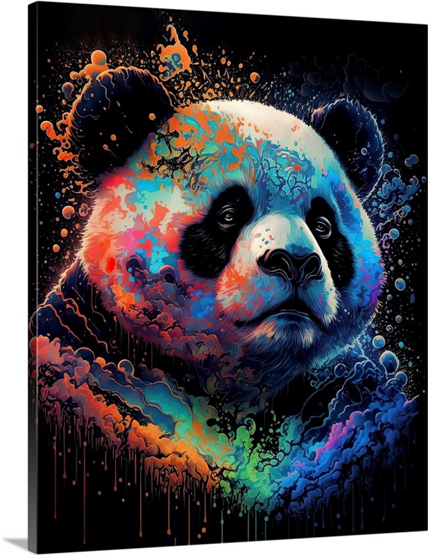 Panda VII Splosion | Great Big Canvas