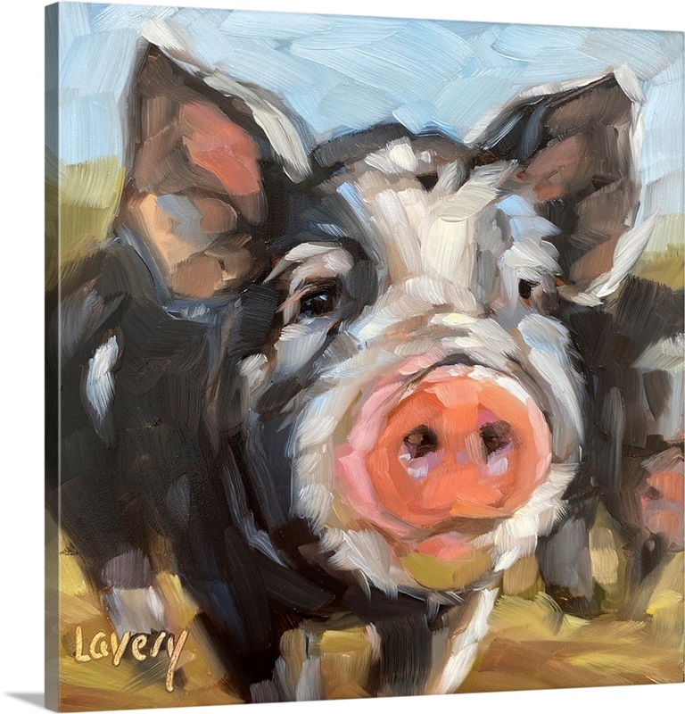 Piper The Pig | Great Big Canvas