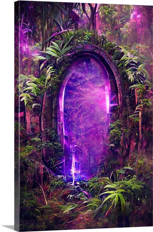 Purple Portal Redo | Great Big Canvas