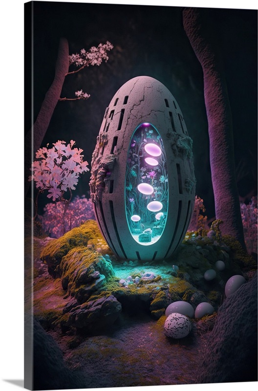 The Egg II Deux | Great Big Canvas