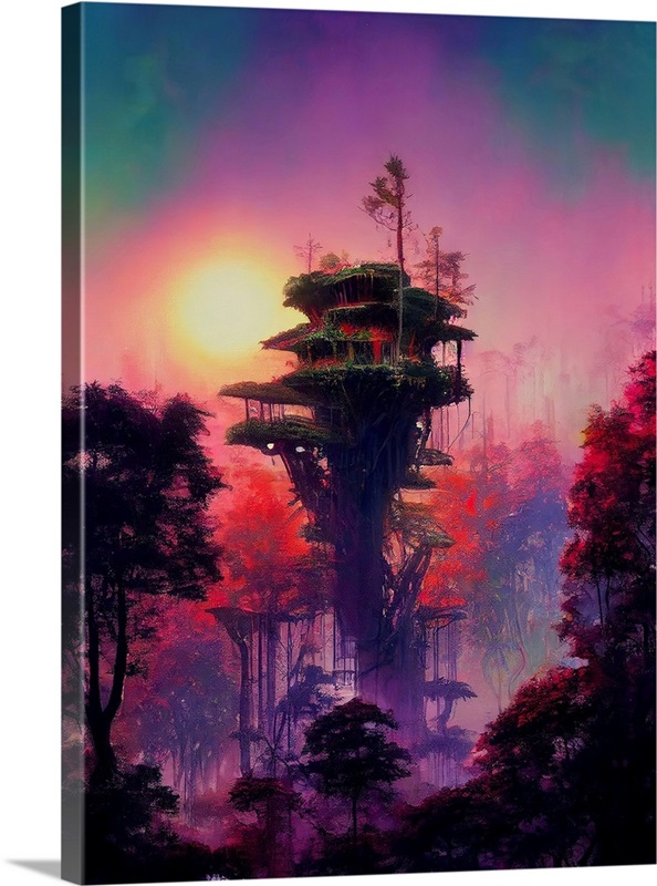 Treehouse I | Great Big Canvas