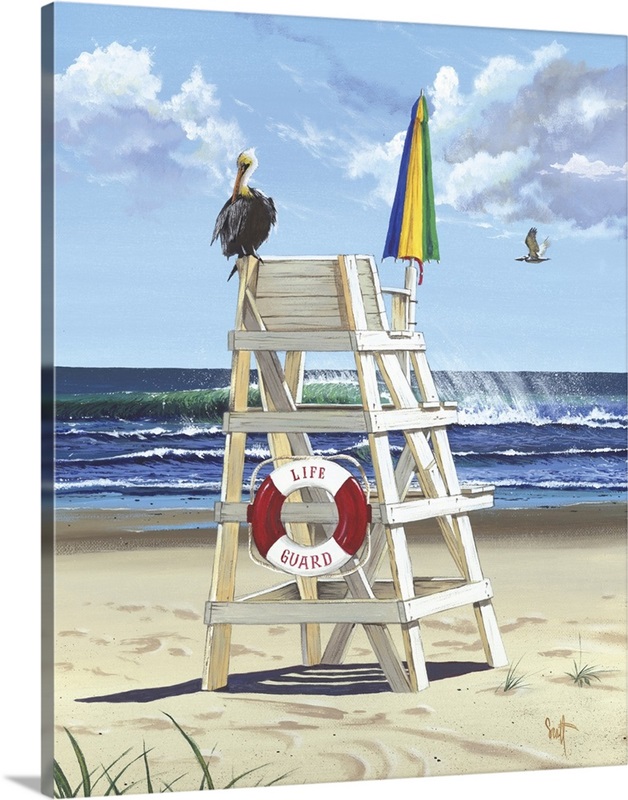 Pelican Perch | Great Big Canvas