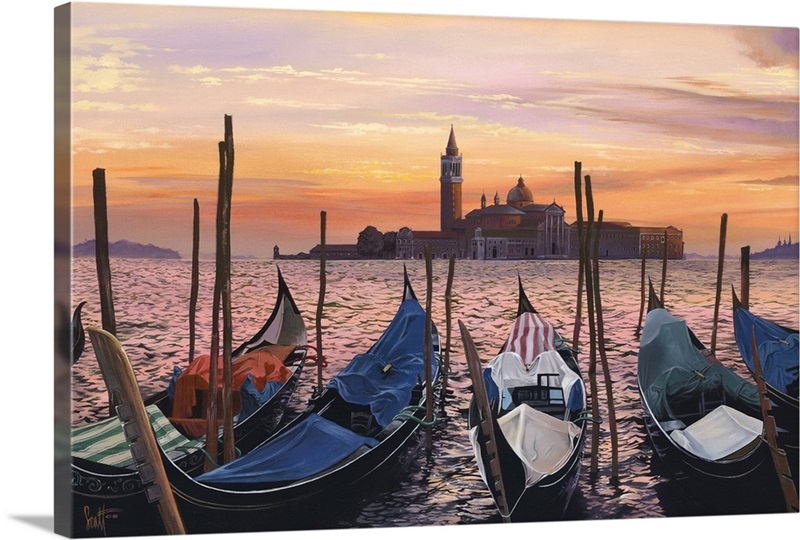 San Marco Sunset | Great Big Canvas