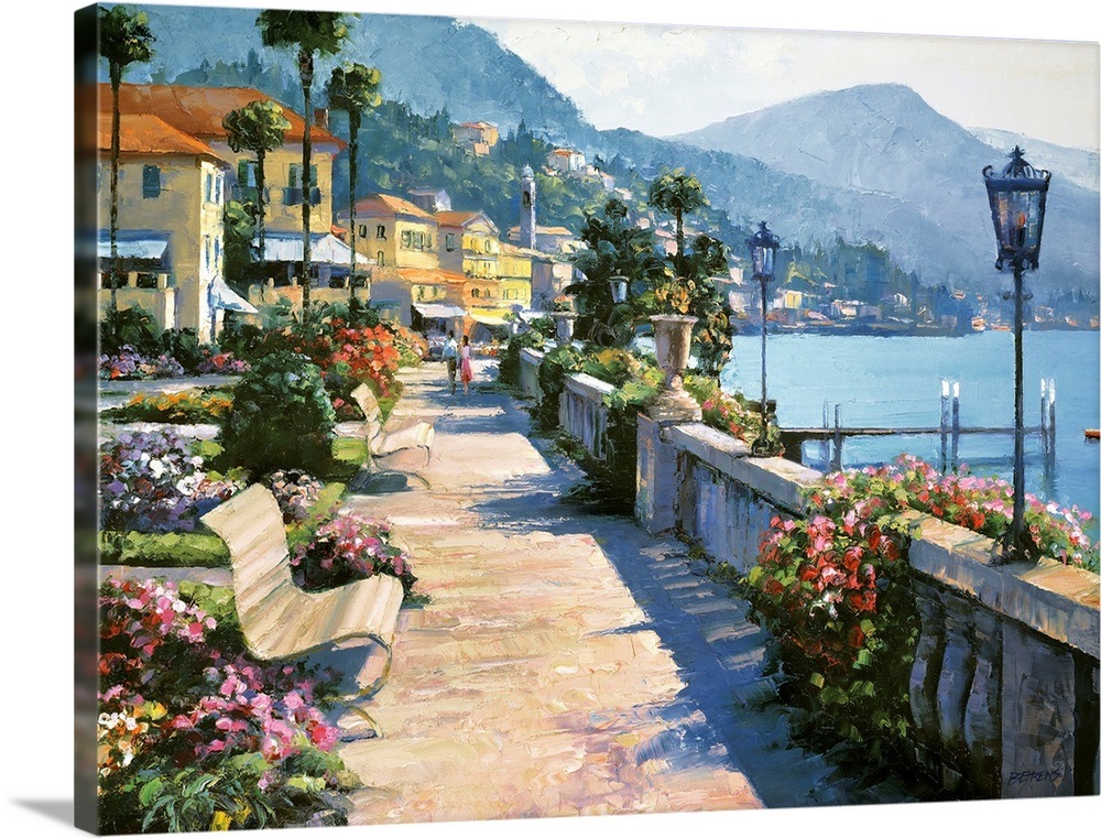 Bellagio Promenade Wall Art, Canvas Prints, Framed Prints, Wall Peels ...
