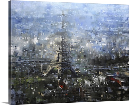 Blue Paris | Great Big Canvas