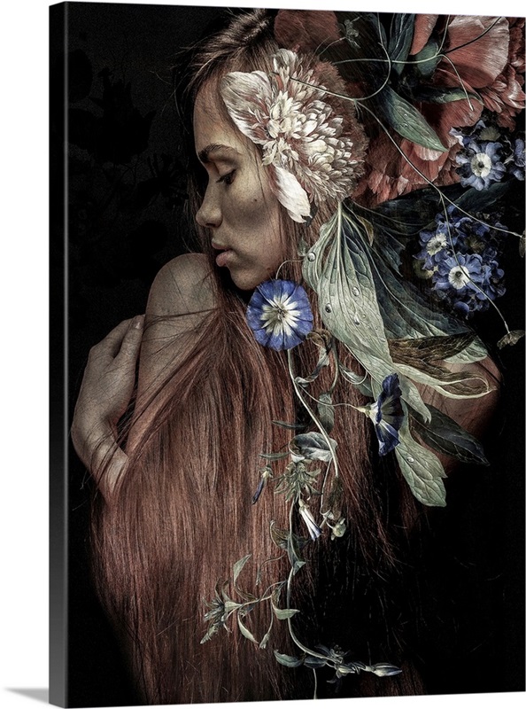 Botanical Woman No. 1 | Great Big Canvas