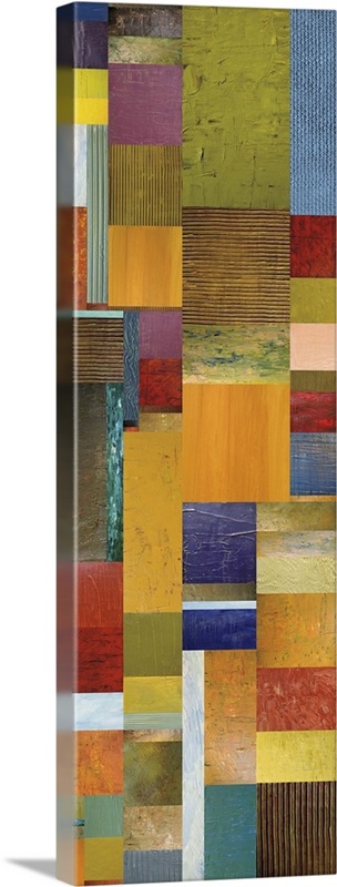 Color Panels with Olives Stripes | Great Big Canvas