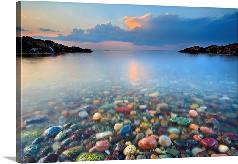 Colored Rocks | Great Big Canvas