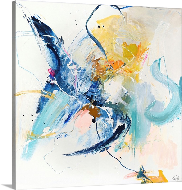 Confidential Blue | Great Big Canvas