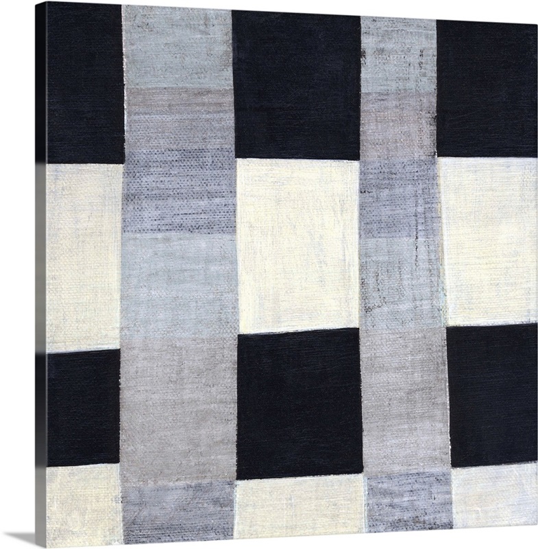 Gray Plaid II | Great Big Canvas