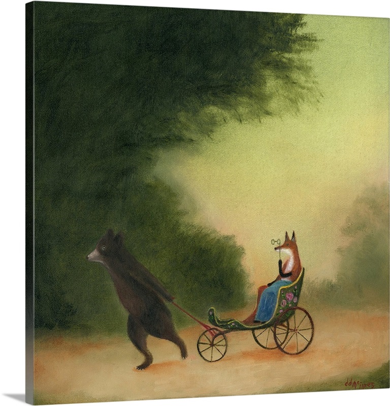 La Passeggiata of the Lady Dowager | Great Big Canvas