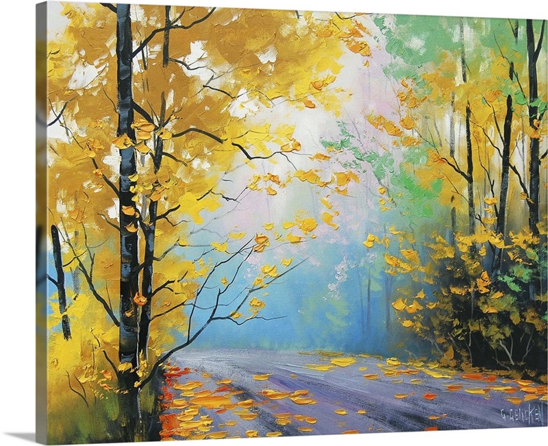 Misty Autumn Day | Great Big Canvas