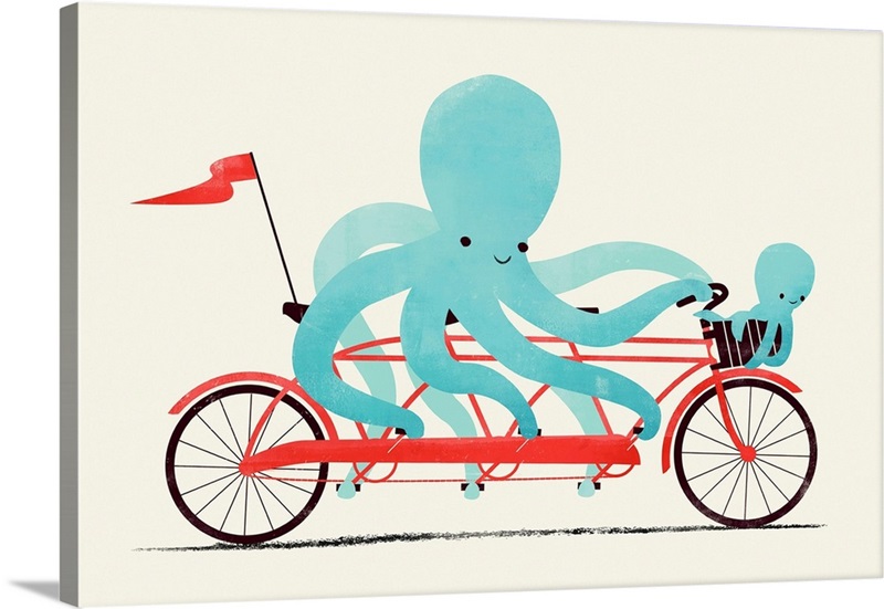 My Red Bike | Great Big Canvas