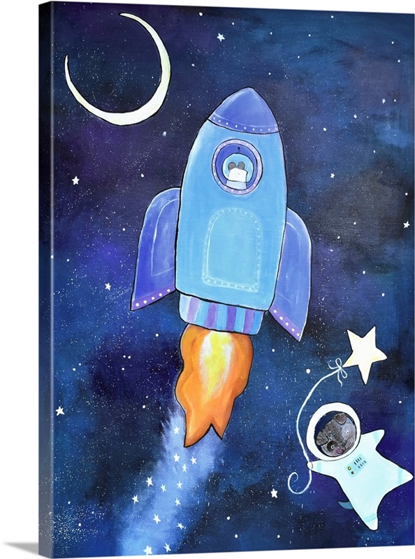 Outer Space Adventure | Great Big Canvas
