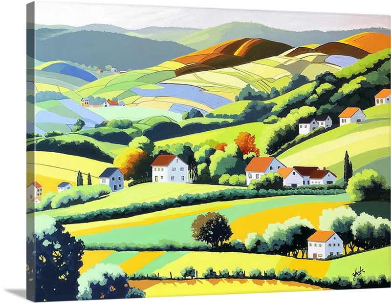 Over Hill And Dale | Great Big Canvas