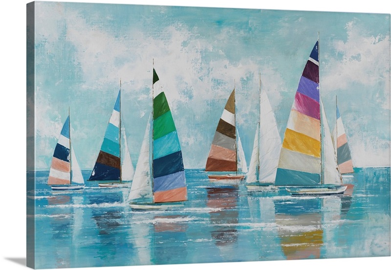 Sailing In Color | Great Big Canvas