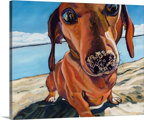 Sand Dog | Great Big Canvas