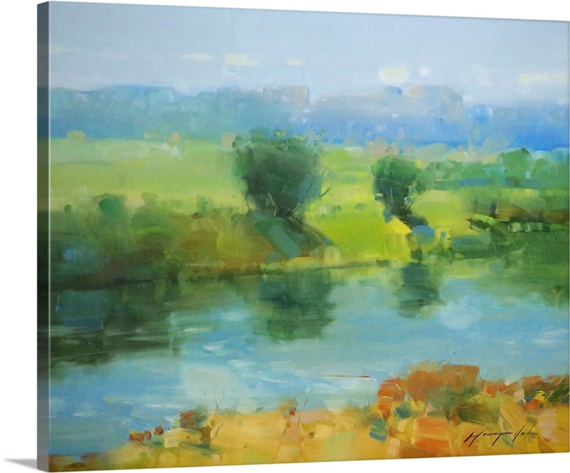 Summer Lake | Great Big Canvas