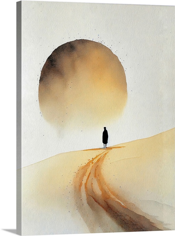 Sun And Person | Great Big Canvas