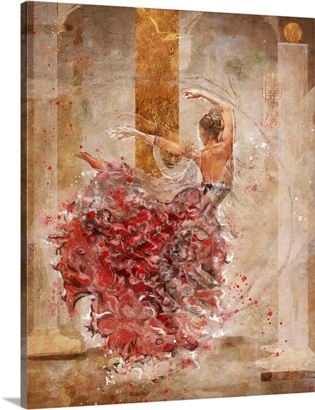 Temple Dancer No. 1 | Great Big Canvas