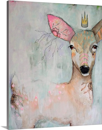 The Woodland Wanderer Great Big Canvas