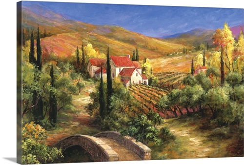 Tuscan Bridge | Great Big Canvas