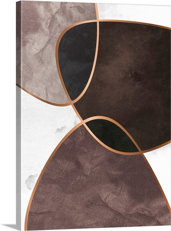 Velvet Shapes 4 | Great Big Canvas