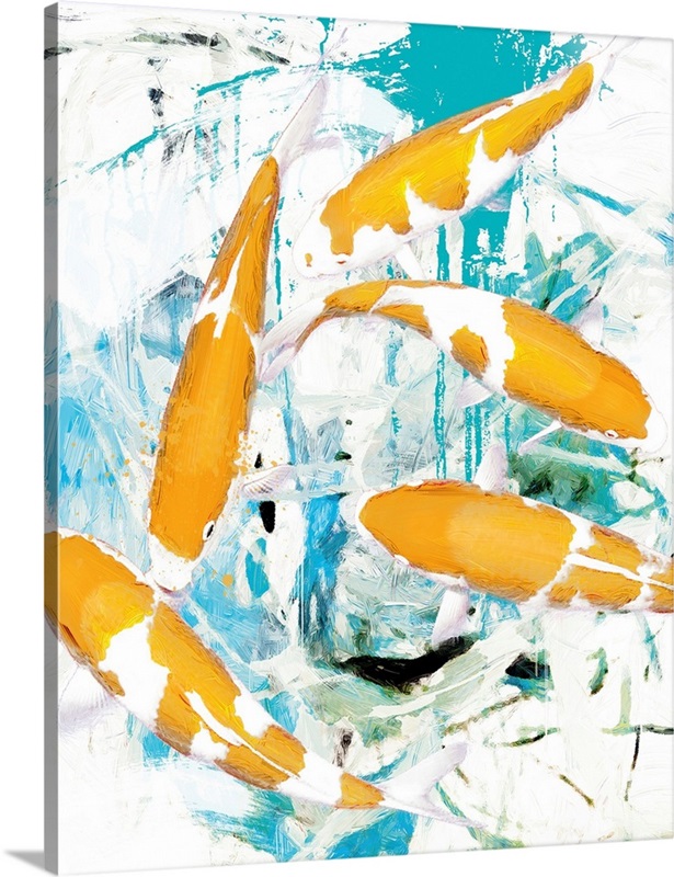 Winter Koi 1 | Great Big Canvas