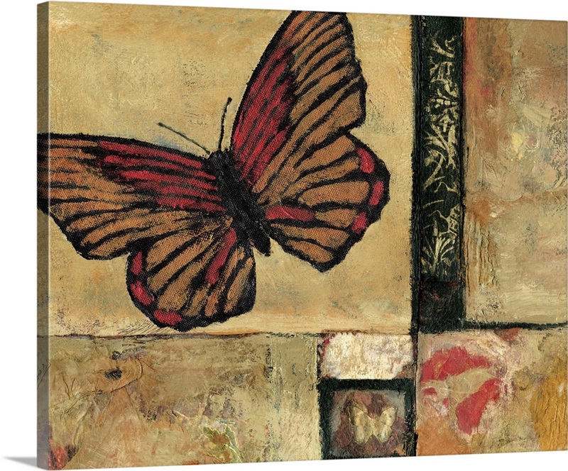 Butterfly in Red | Great Big Canvas