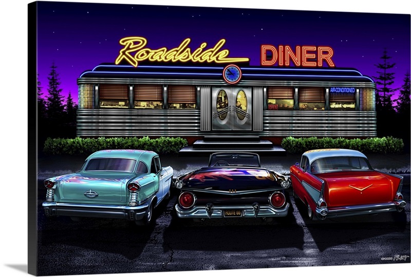 Roadside Diner | Great Big Canvas