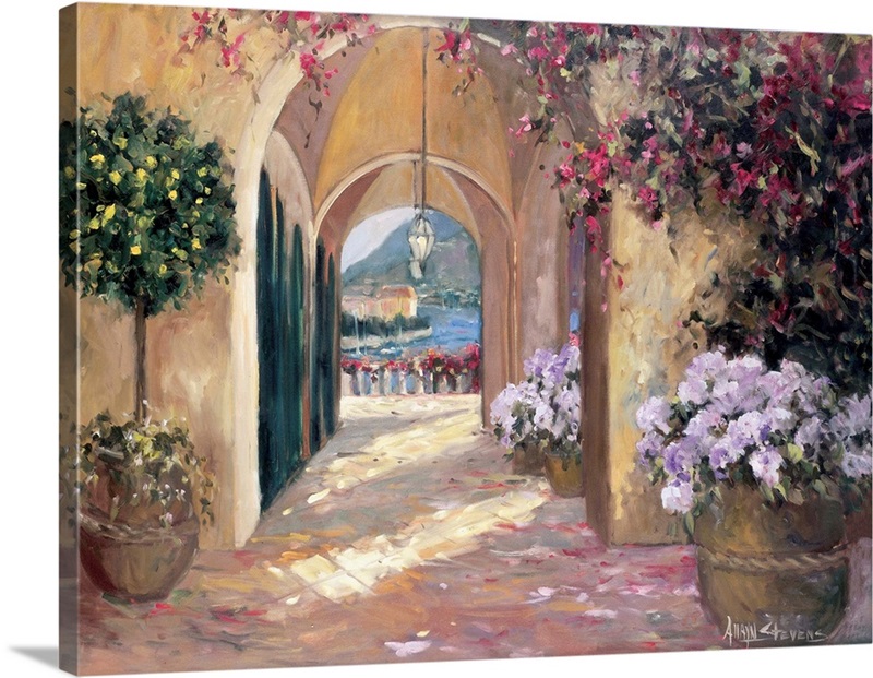 Seaside Portico | Great Big Canvas