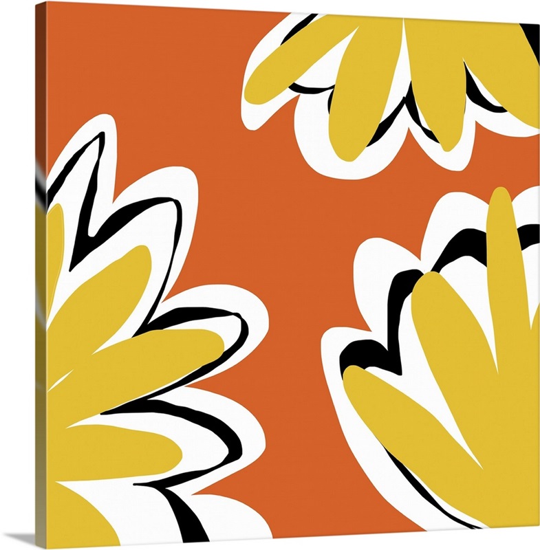 Oh So Pretty - Orange II | Great Big Canvas