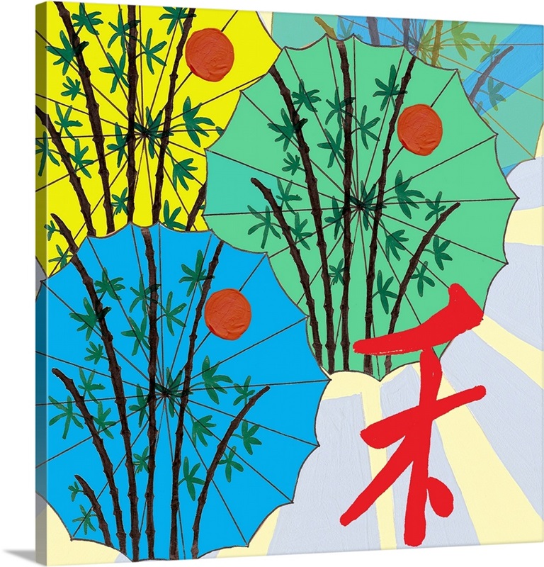 Parasol Parade | Great Big Canvas