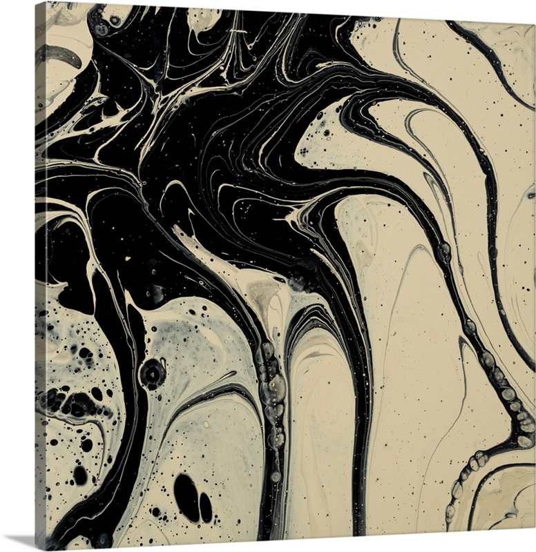 Black And Tan Abstract 7 | Great Big Canvas