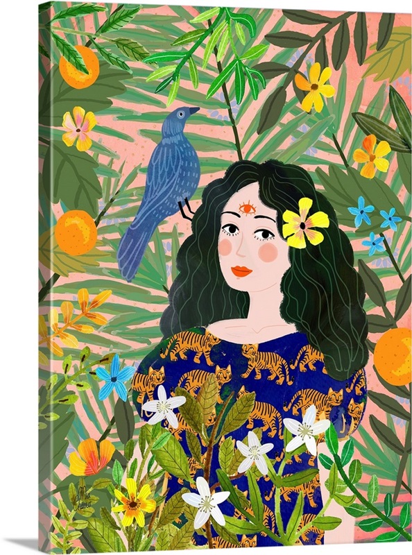 Boho Lady | Great Big Canvas