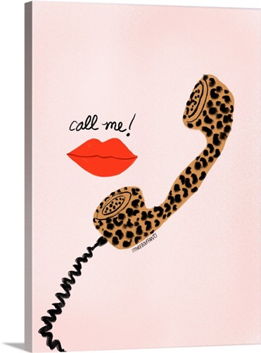 Call Me Wall Art, Canvas Prints, Framed Prints, Wall Peels | Great Big ...