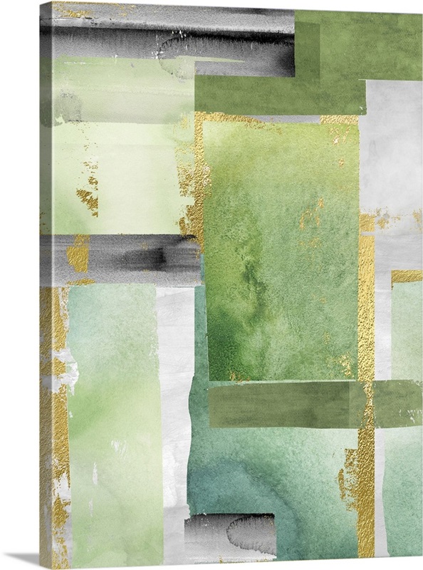 Green Abstract | Great Big Canvas