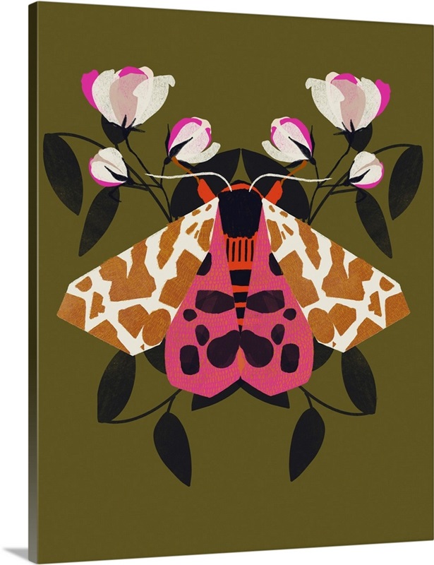 Midnight Moth Spotted | Great Big Canvas
